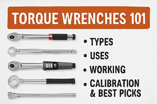 Torque Wrenches 101: Types, Uses, Accuracy & Buying Guides