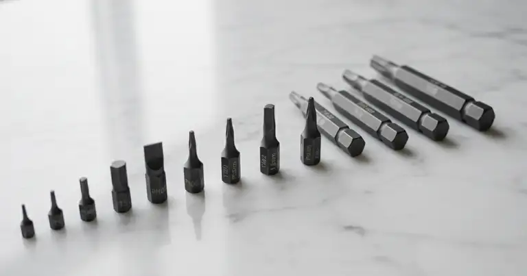 Common Screwdriver Bit Sizes Explained: Complete Guide
